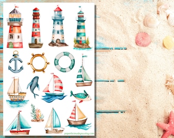 Sailing Ship Stickers Nautical Stickers Sailing Decals Old - Etsy