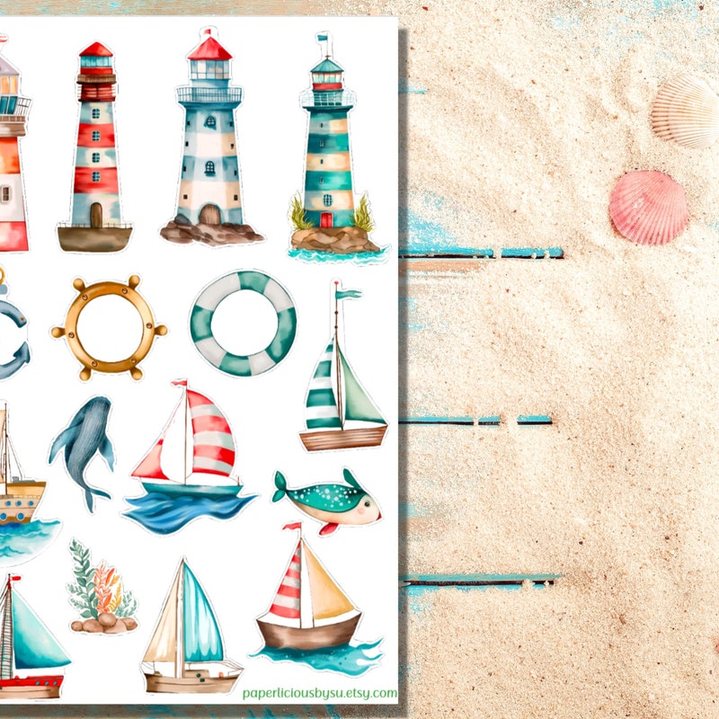 Nautical Scrapbook - Etsy