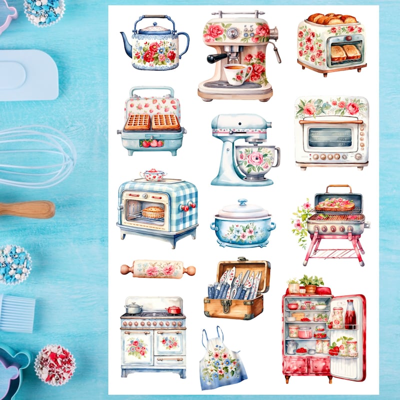 Waterproof Kitchen Sticker - Etsy