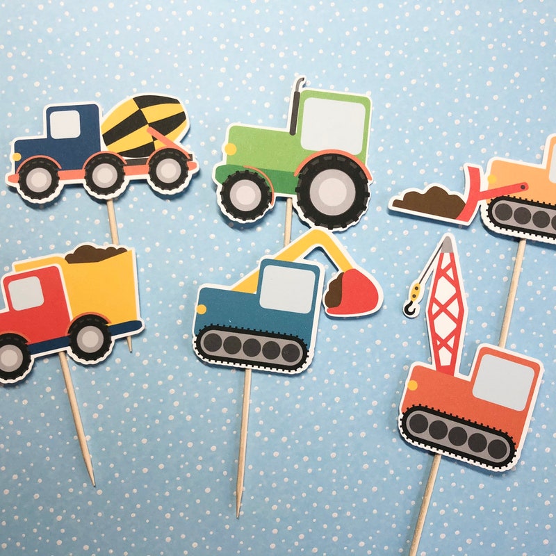 Truck Cupcake Topper - Etsy