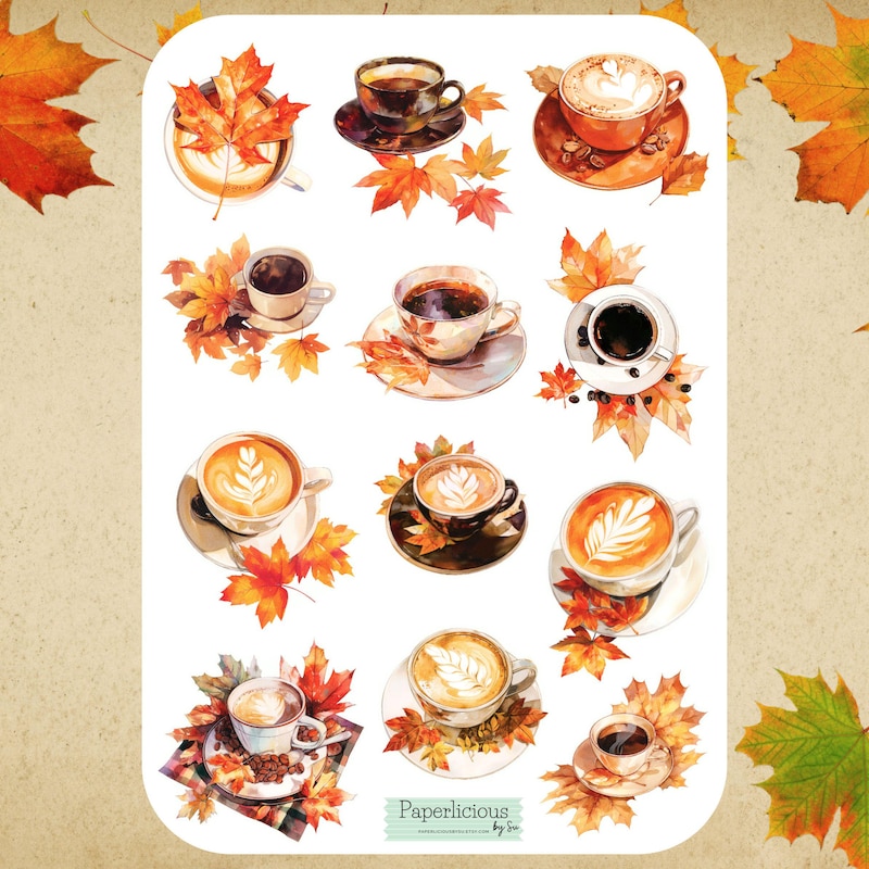 Cute Coffee Stickers - Etsy