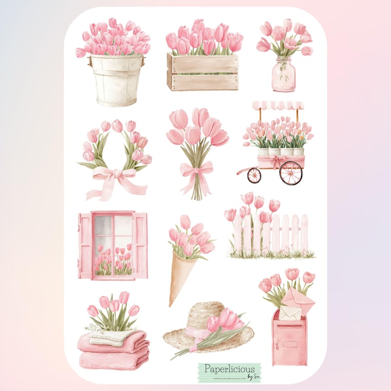 Spring Tulip Handmade - Etsy