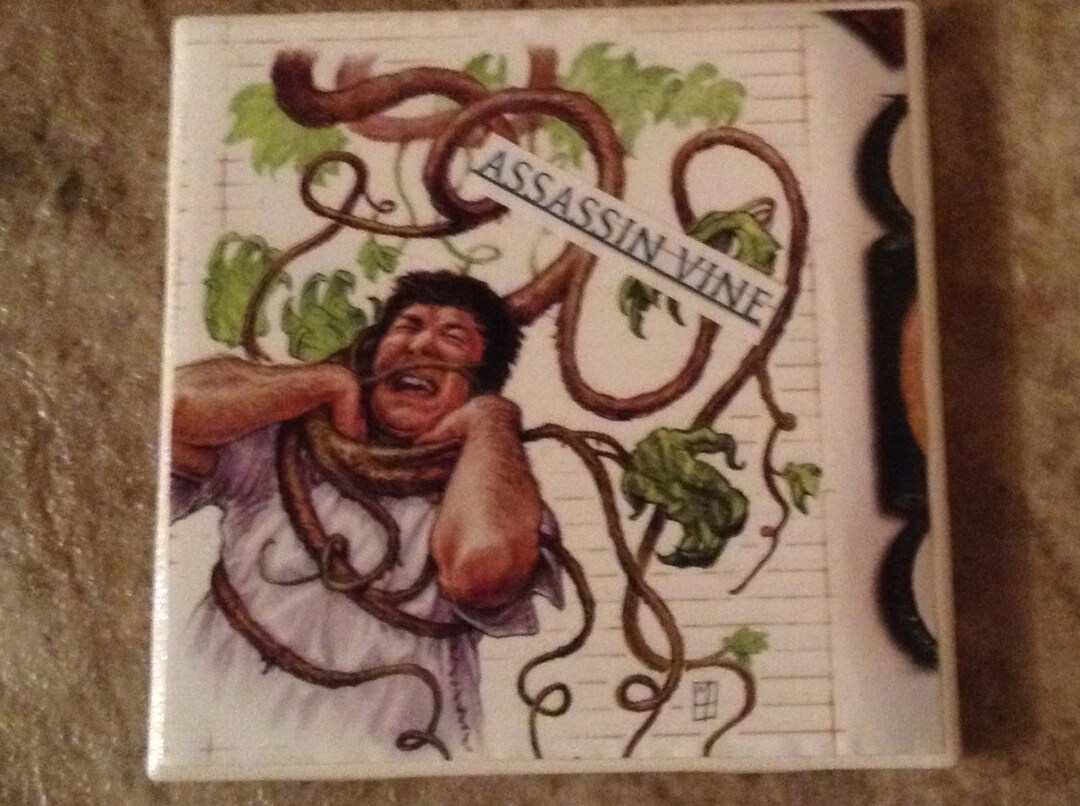Up-cycled Assassin Vine Coaster From Dungeons and Dragons Monster ...