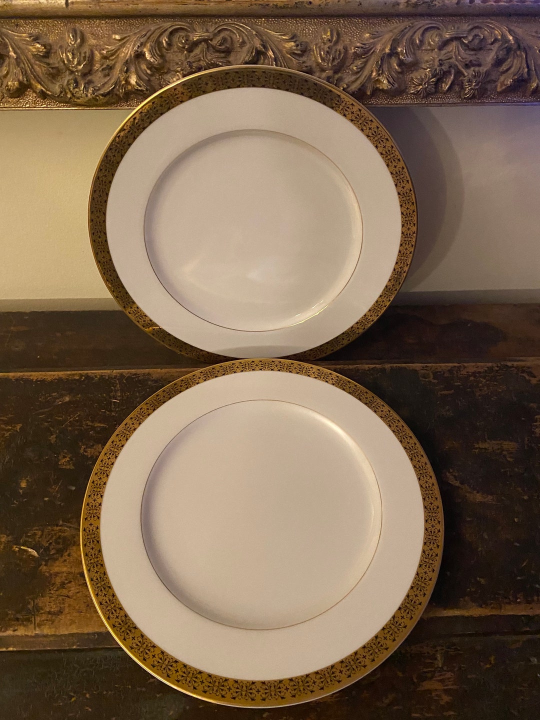 2 Sango Regency Imperial Deluxe Dinner Plates - Etsy