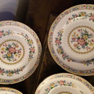 7 Foley Ming Rose 7 Dessert Plates - Etsy