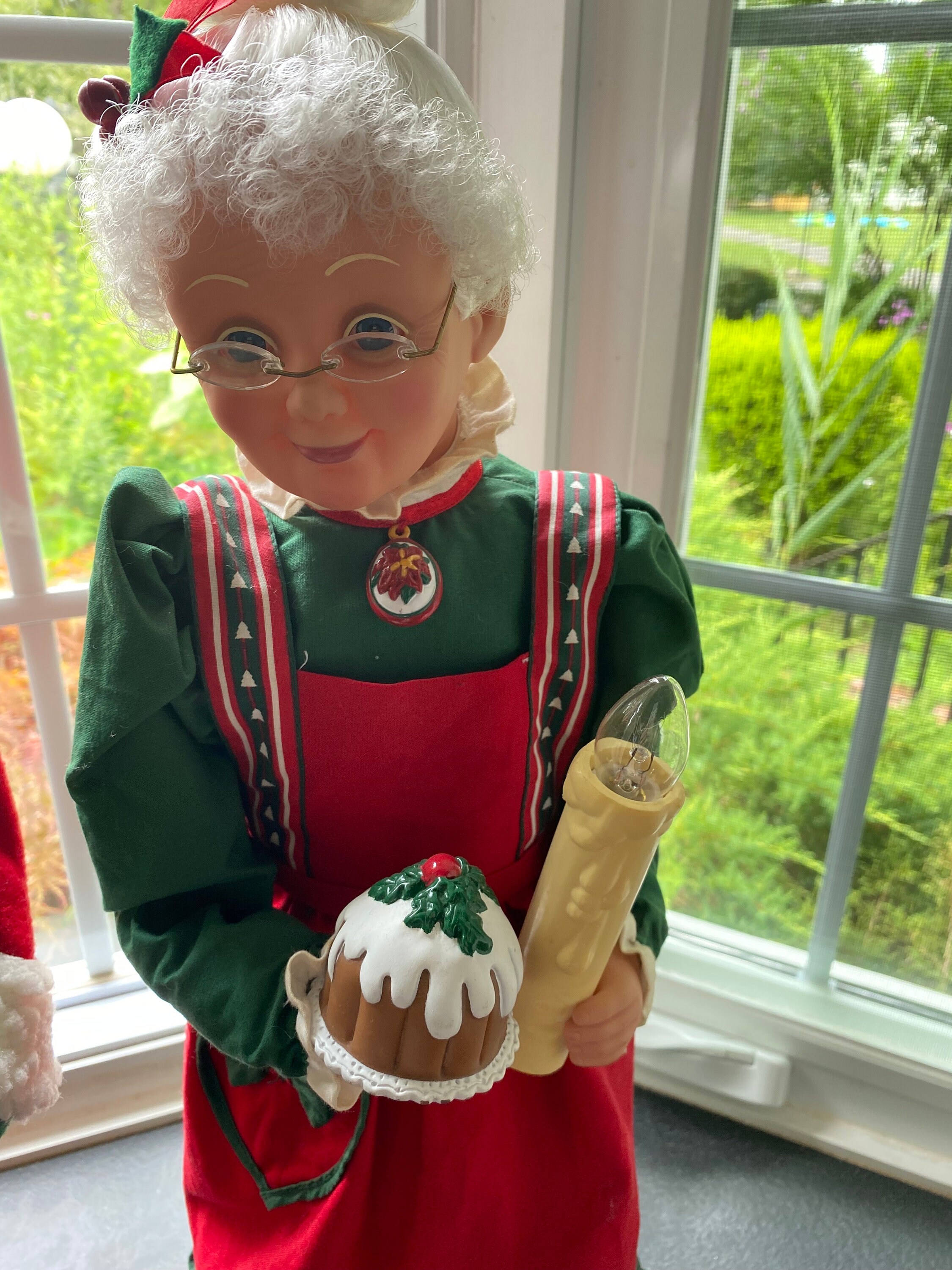 Holiday Creations Santa & Mrs Claus 1998 - Etsy