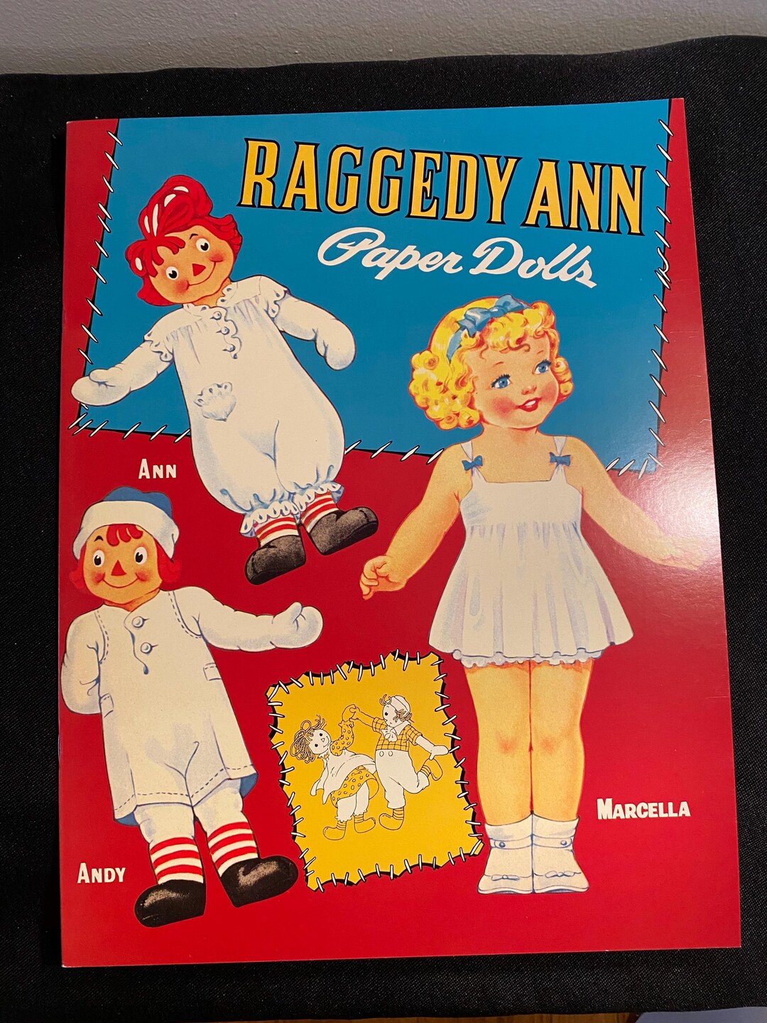 Vintage 1995 Raggedy Ann Paper Dolls NEW - Etsy