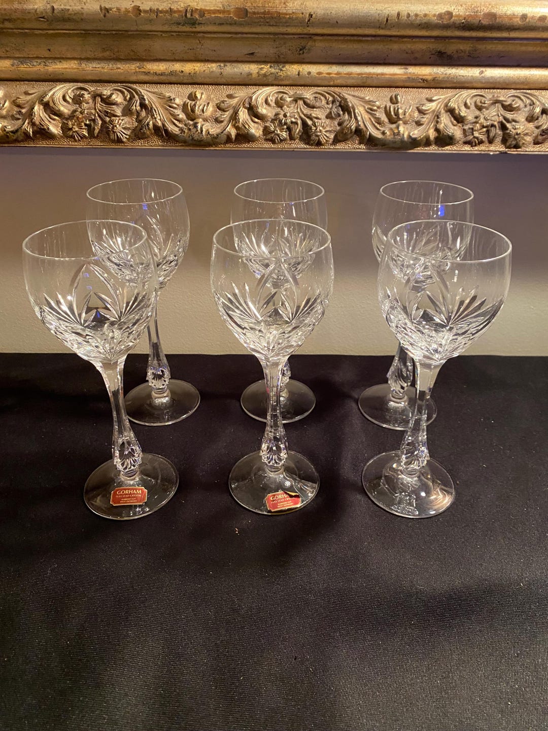 6 Gorham Chapelle Water Goblets - Etsy