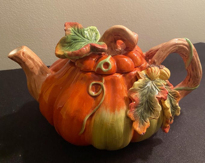 Spode Harvest Teapot - Etsy