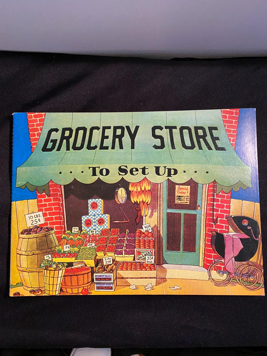 Old Fashioned Grocery Store Cut Out Book - Etsy