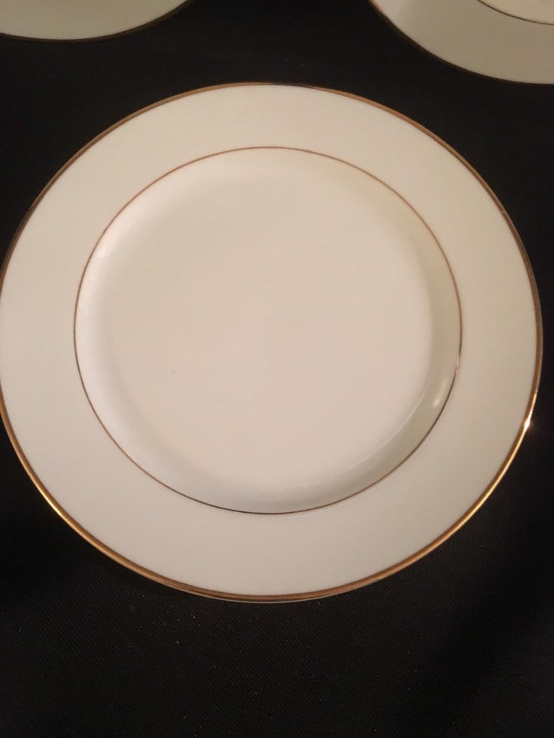 3 Noritake Gold Trim Occupied Japan Salad Plates - Etsy