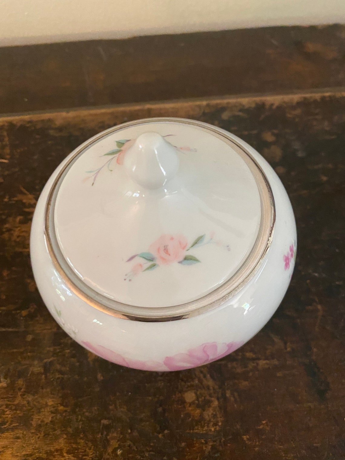 Mikasa Pretty Bouquet Sugar Bowl With Lid - Etsy
