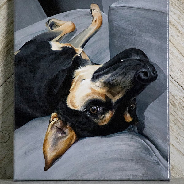 Acrylic Pet Paintings - Etsy