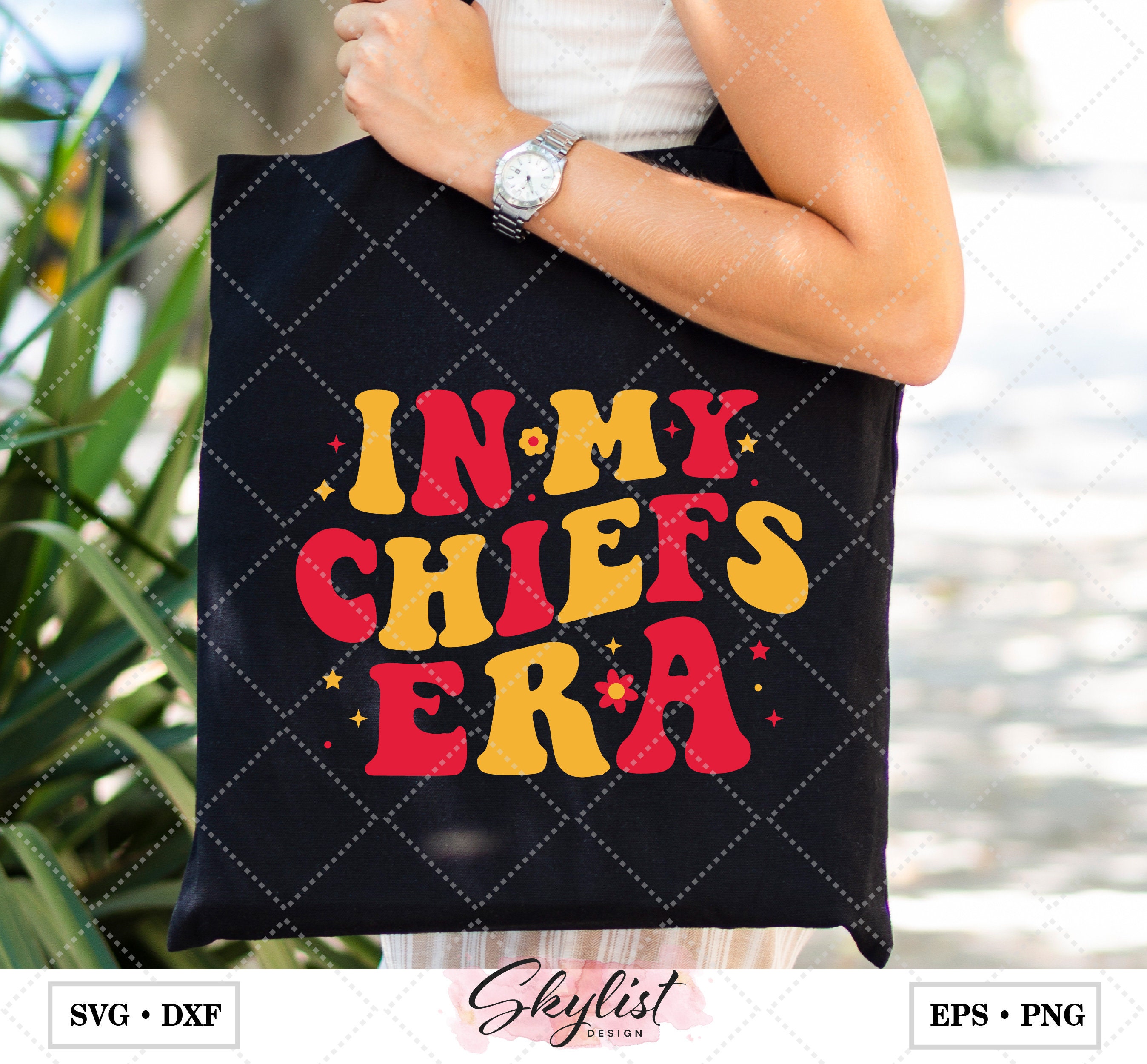 In My Chiefs Era, Swifty Style, Football Fan for Silhouette Studio and ...