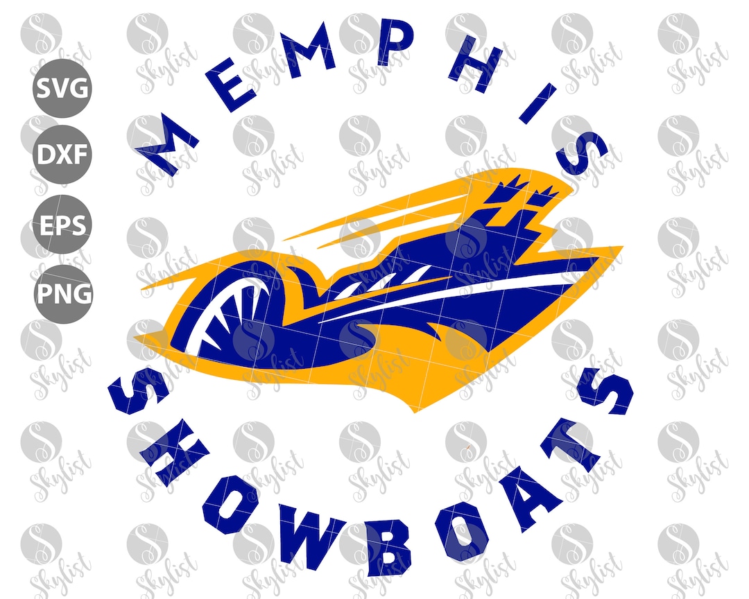 Memphis Showboats Football for Silhouette Studio and Cricut Design ...