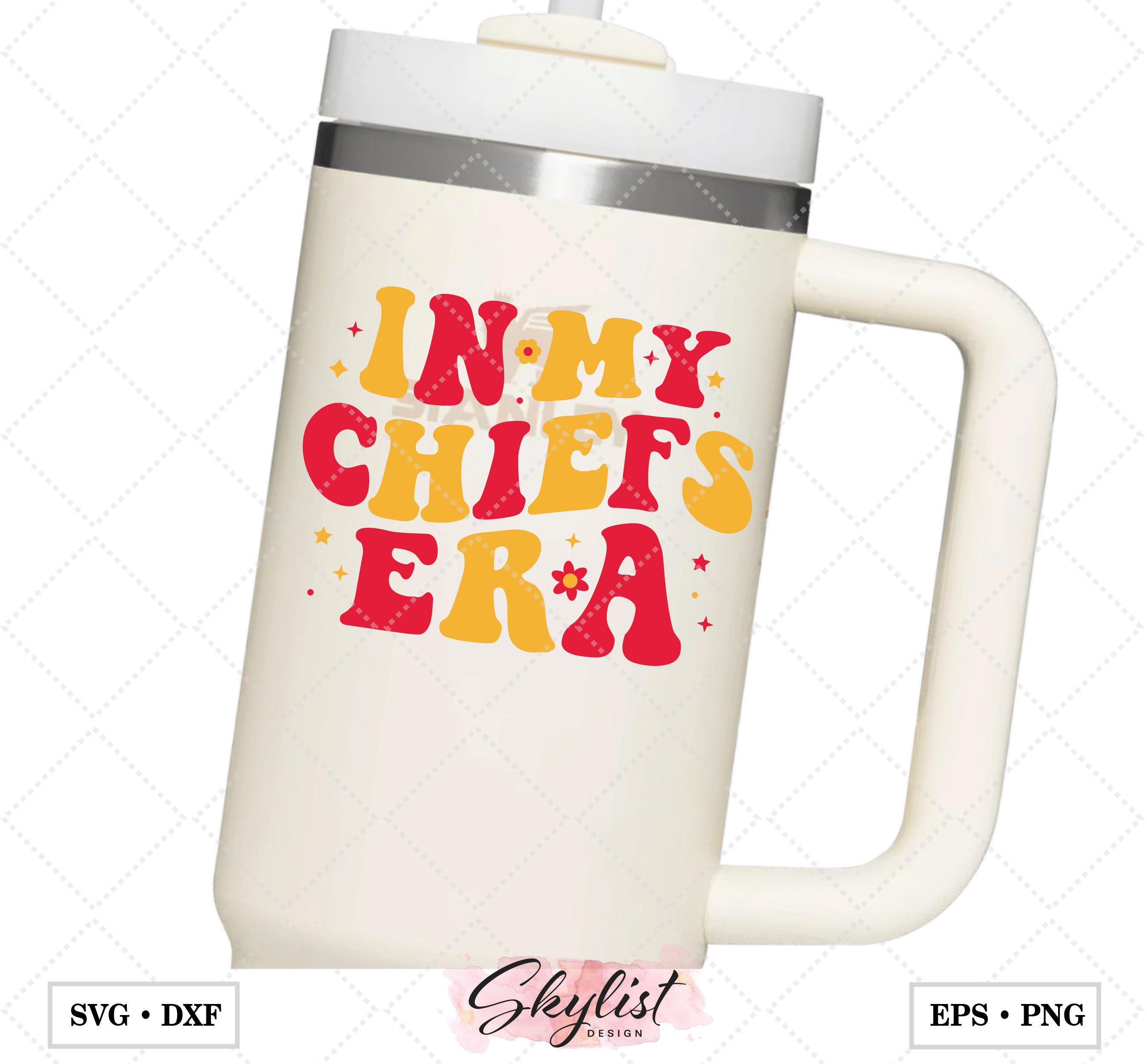 In My Chiefs Era, Swifty Style, Football Fan for Silhouette Studio and ...