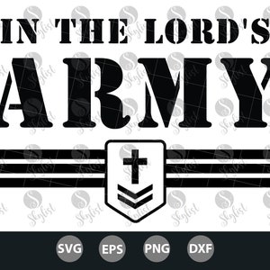 The Lord's Army VBS Christian for Silhouette Studio and Cricut Design ...