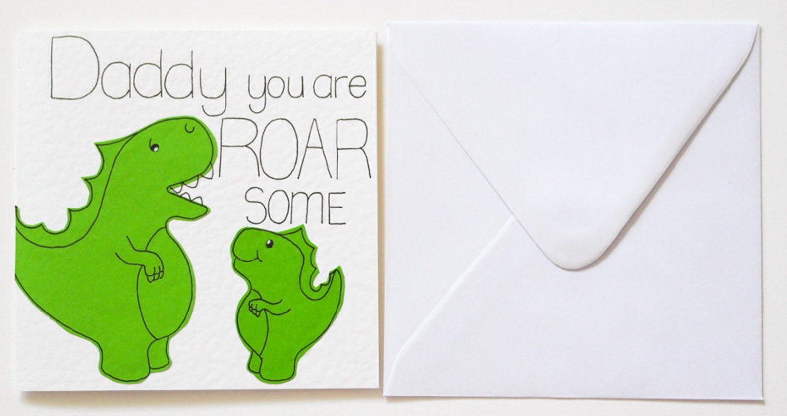 Fathers Day Card Daddy You Are ROAR Some Birthday Card - Etsy