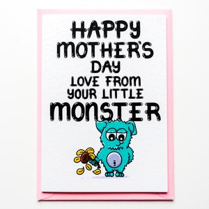 Cute Mother's Day Card for Mummy, Mommy, Gran, Granny, Nana, Auntie ...