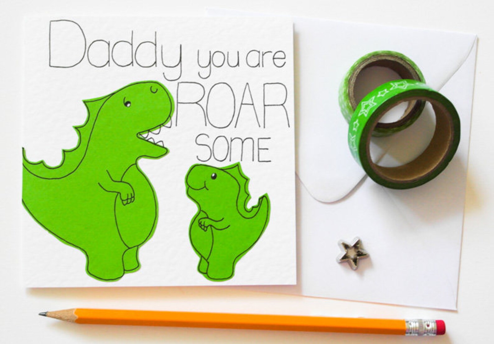 Fathers Day Card Daddy You Are ROAR Some Birthday Card - Etsy