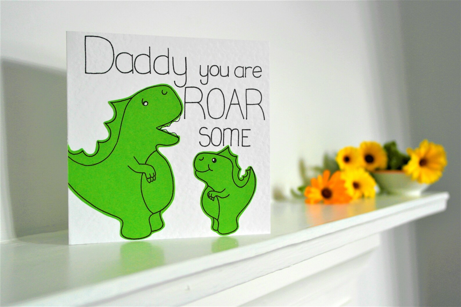 Fathers Day Card Daddy You Are ROAR Some Birthday Card - Etsy