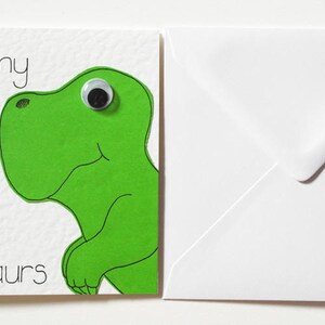 Dino Mother's Day Card, Mom Birthday Card, Mommy I Love You More Than ...