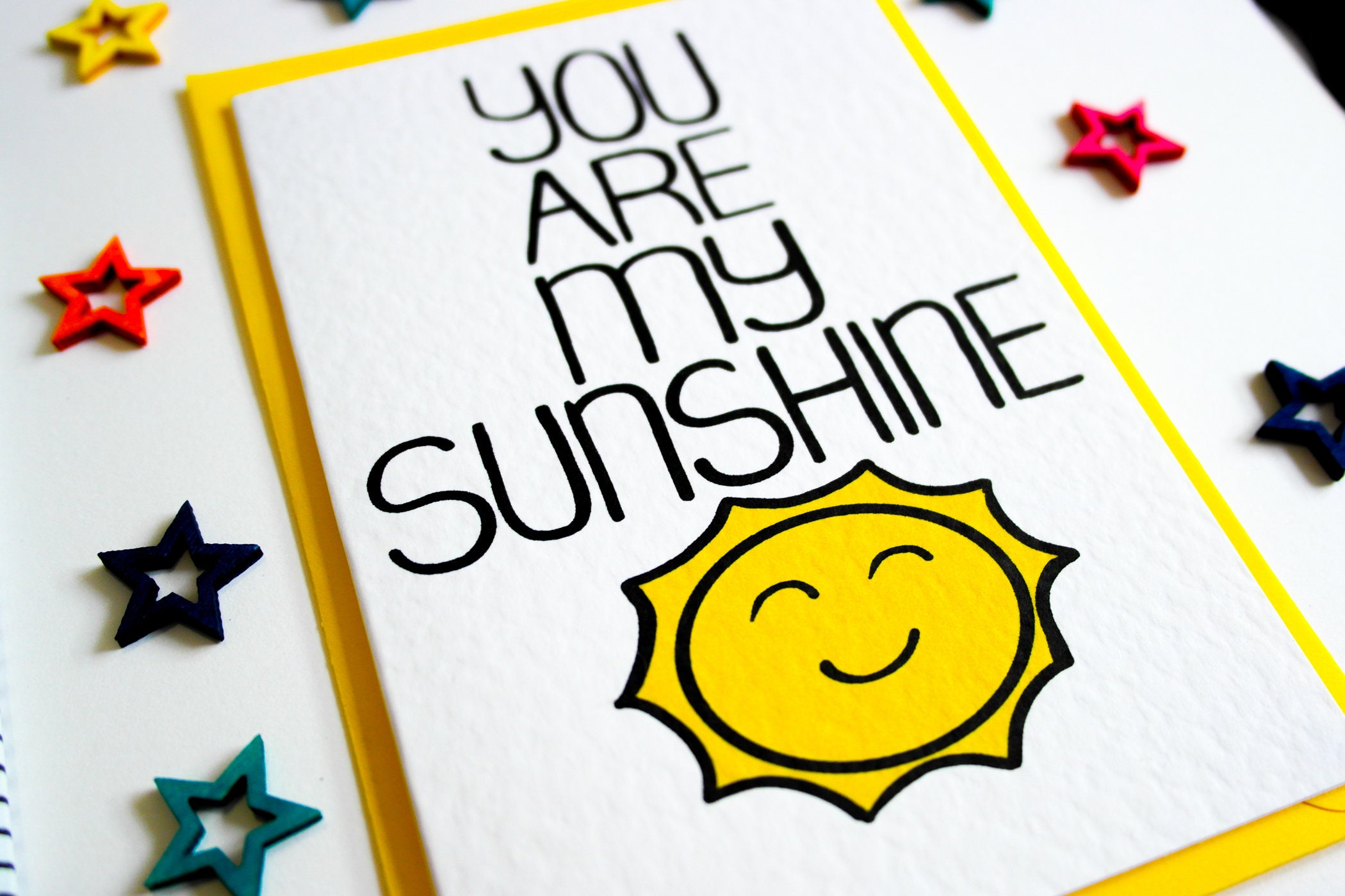 You Are My Sunshine Birthday Card Funny Card Mental Health - Etsy UK