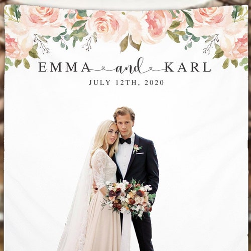 Custom Backdrop Quote Backdrop Wedding Vow Backdrop | Etsy