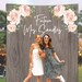 Rustic Bridal Shower Backdrop, Outdoor Custom Wedding Backdrop Ideas ...