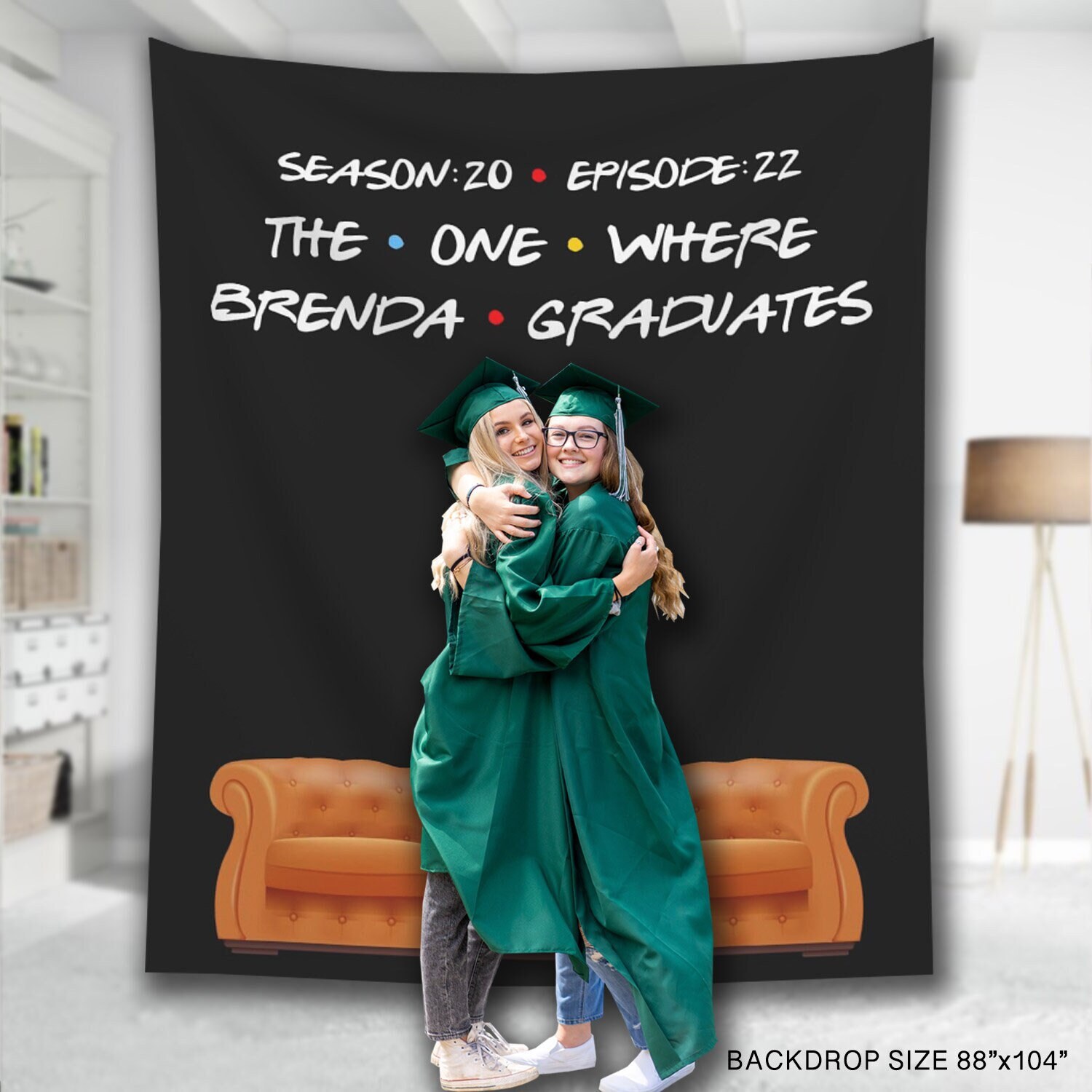 Graduation Party Backdrop Custom Photo Booth Station Ideas | Etsy