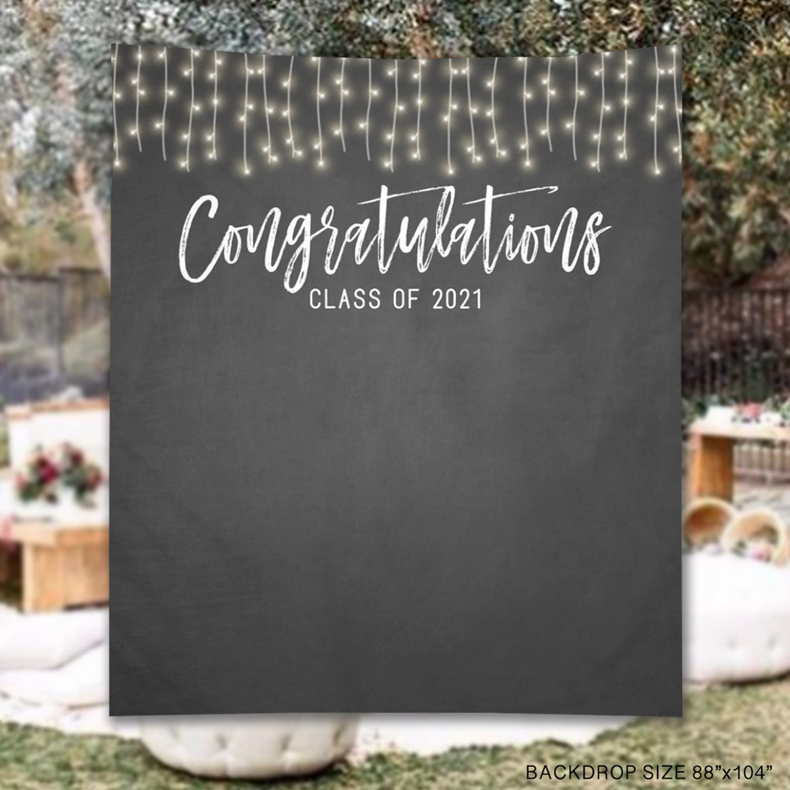 Graduation Party Photo Backdrop Graduation Photo Booth | Etsy