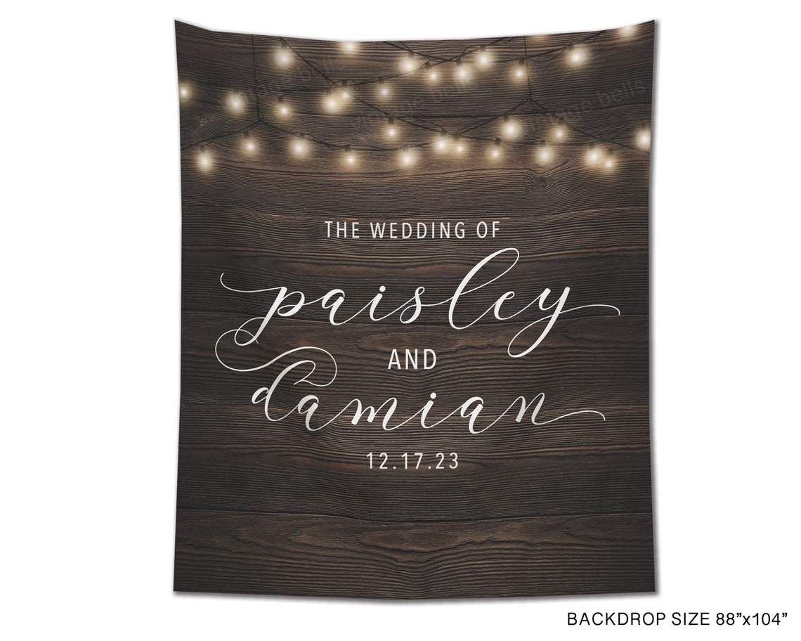 Wedding Backdrop Rustic Wood Wedding Backdrop for Reception - Etsy