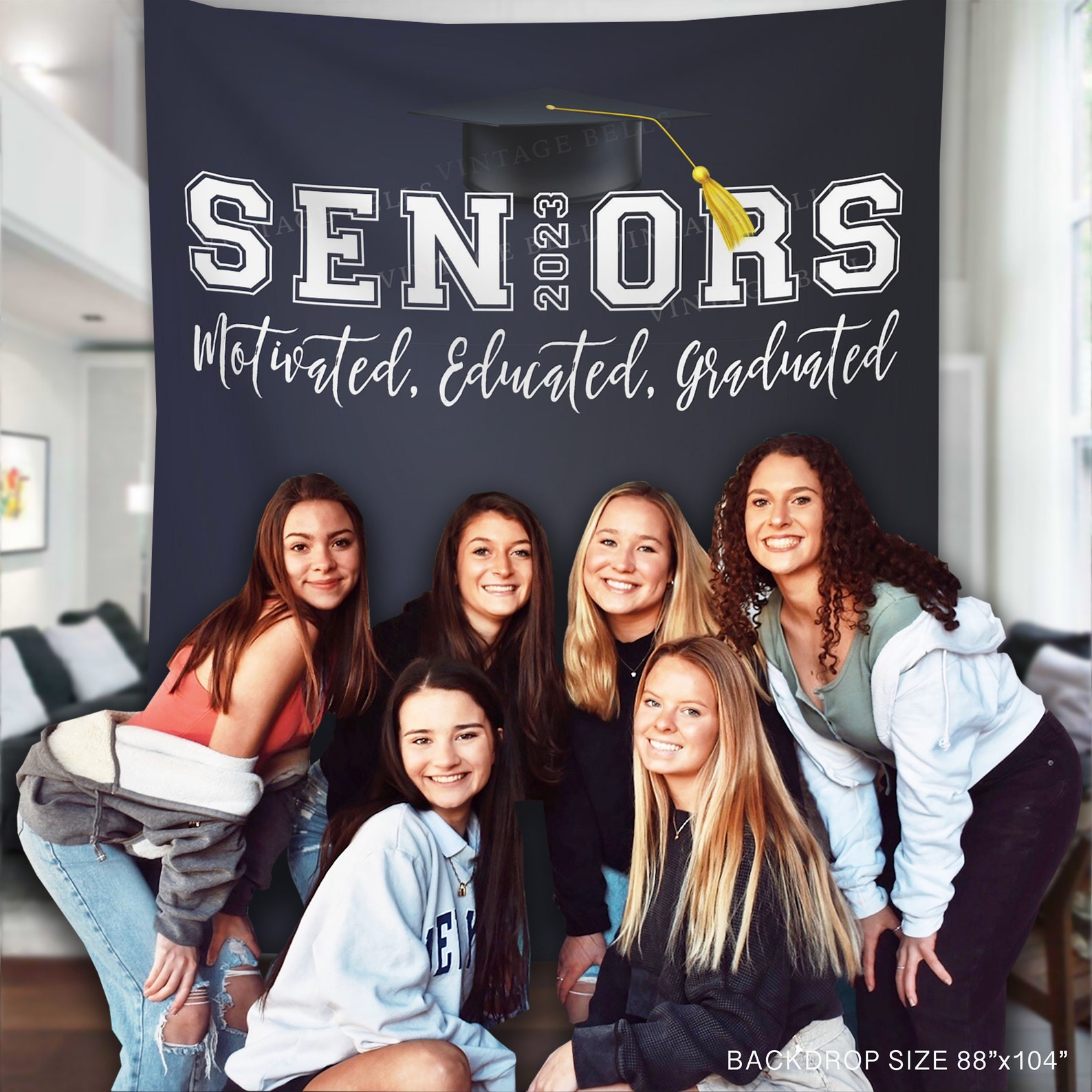 Seniors Graduation Backdrop Graduation Party Photo Backdrop - Etsy