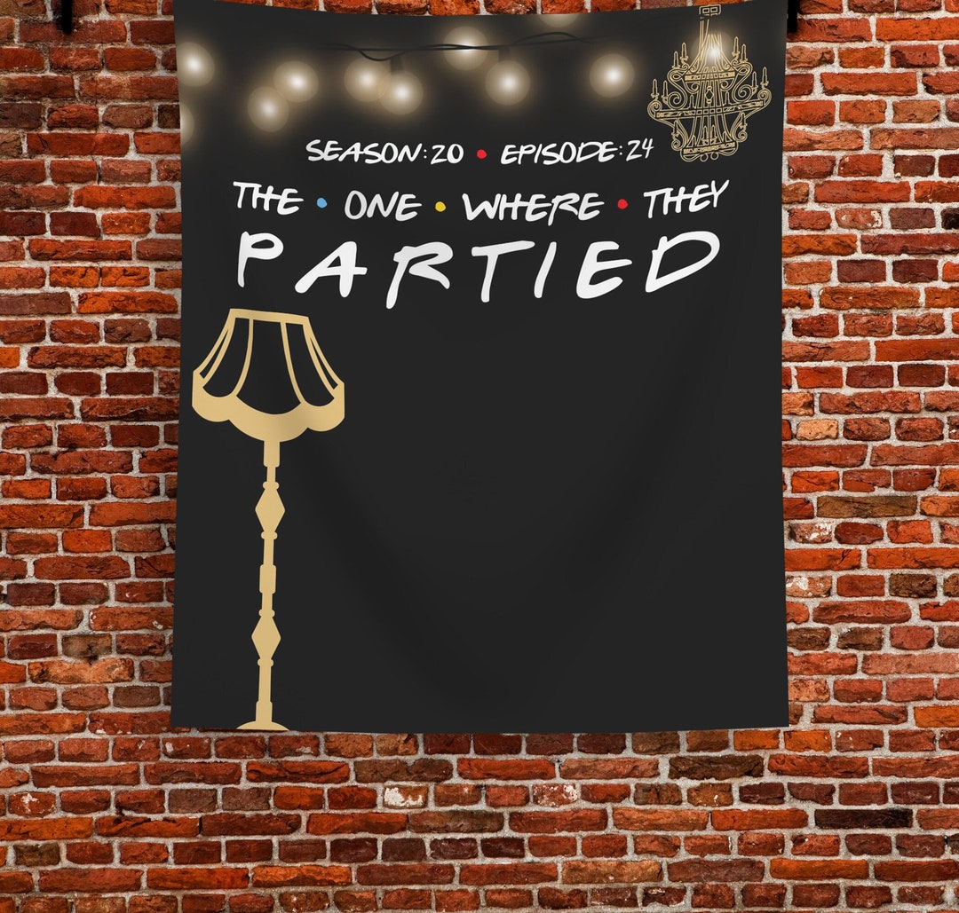 Theme Birthday Party Backdrop, Photo Background Party Decor, TV Series ...