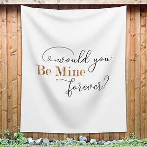 Custom Marriage Proposal Ideas, Marry Me Banner, Wedding Proposal ...