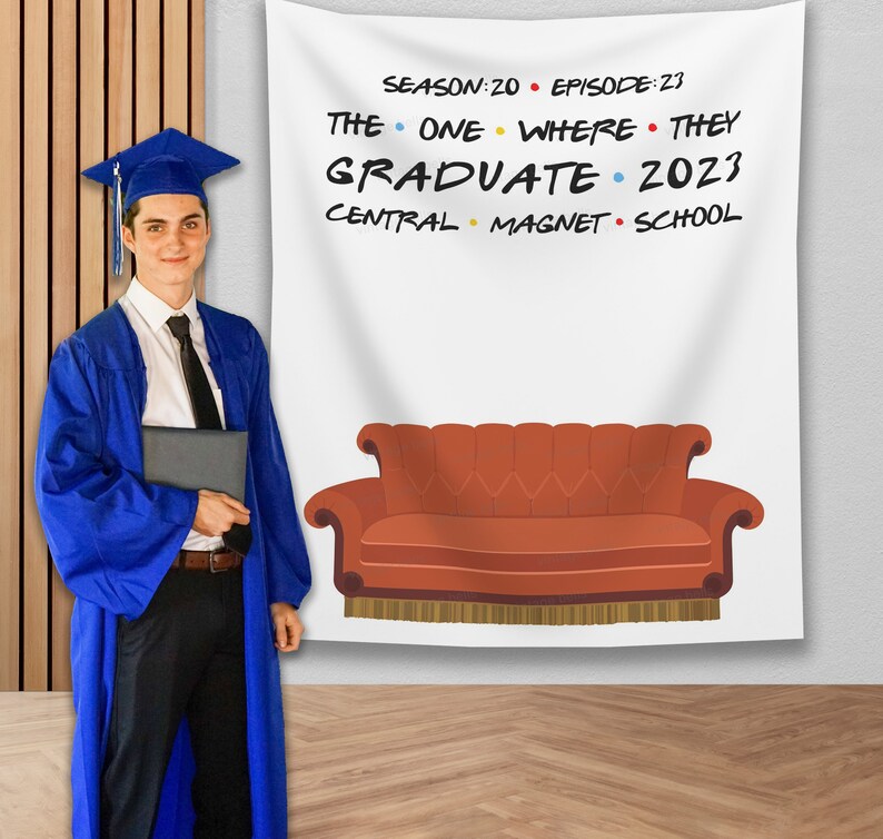 Graduation Party Backdrop Graduation Photo Booth Background - Etsy