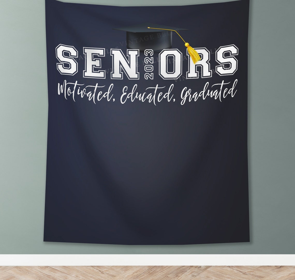 Seniors Graduation Backdrop Graduation Party Photo Backdrop - Etsy