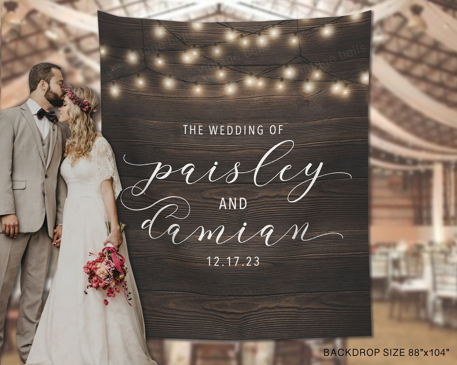 Wedding Backdrop Rustic Wood Wedding Backdrop for Reception - Etsy