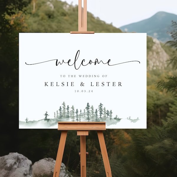 Pine Tree Sign - Etsy