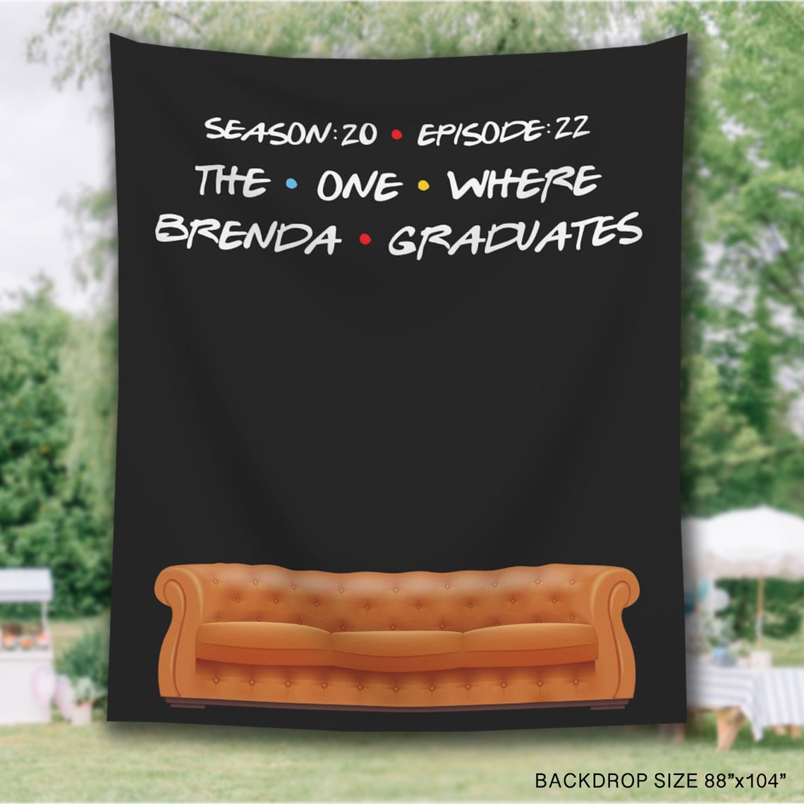 Graduation Party Backdrop Custom Photo Booth Station Ideas | Etsy