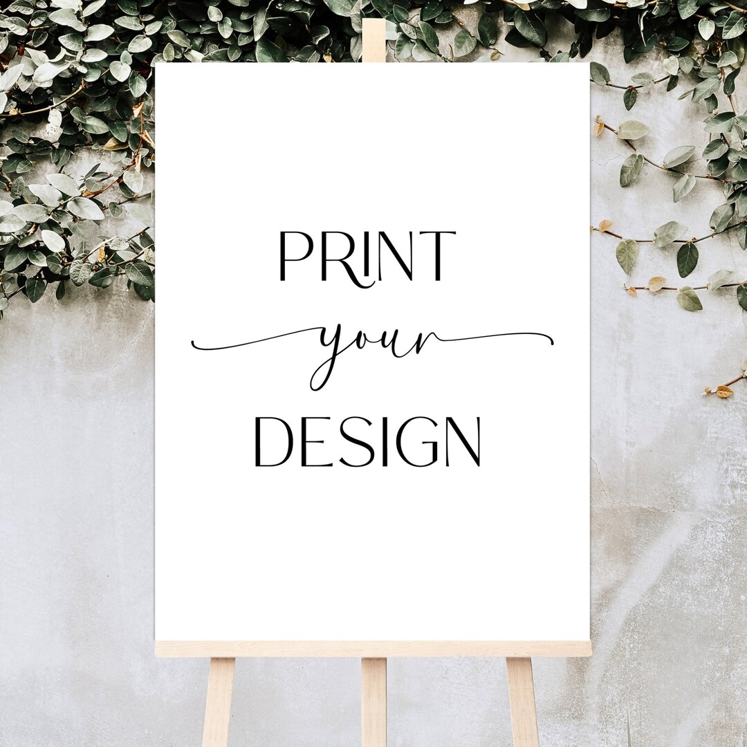 Print Your Design, Upload Your Print File, Custom Design Print, Printed ...
