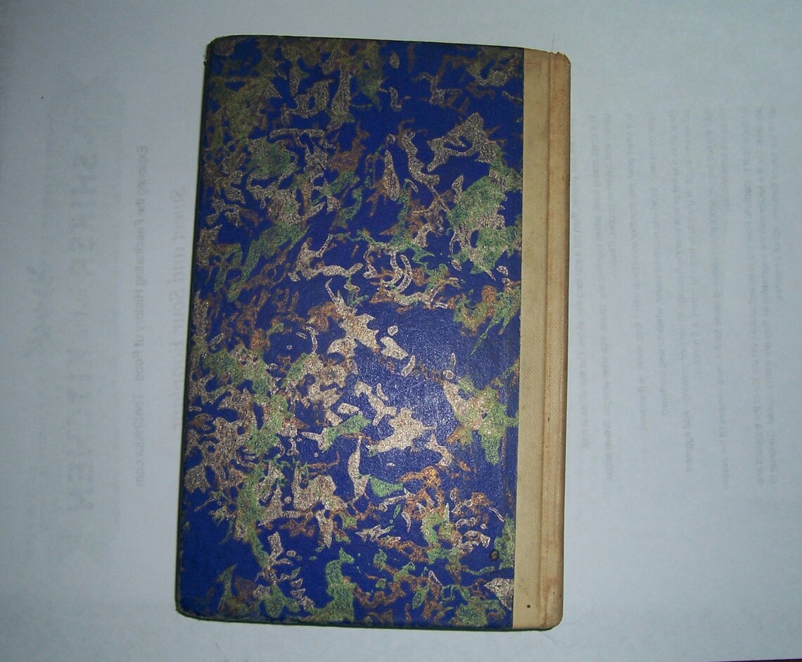 ANTIQUE Volume-enoch Arden by Alfred, Lord Tennyson-beautiful Hand ...