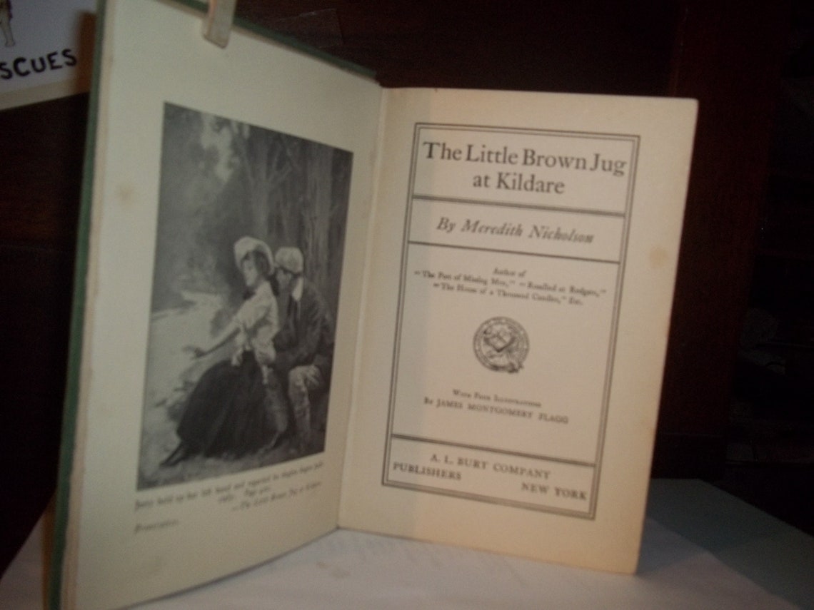 The Little Brown Jug at Kildare by Meredith Nicholson - Etsy