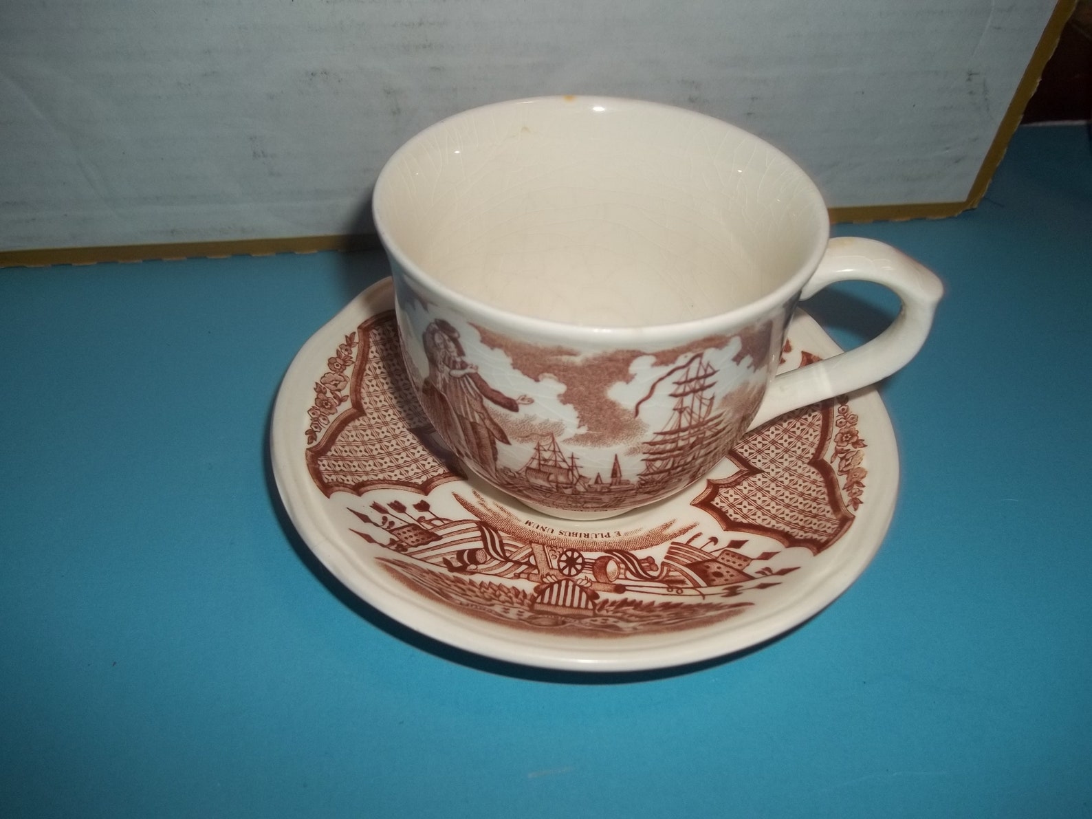 FAIR WINDS Dinnerware~alfred Meakin-staffordshire, England-permanent ...