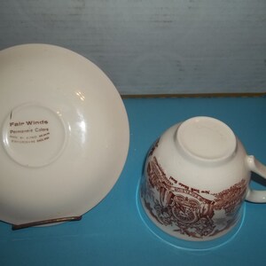 FAIR WINDS Dinnerware~alfred Meakin-staffordshire, England-permanent ...