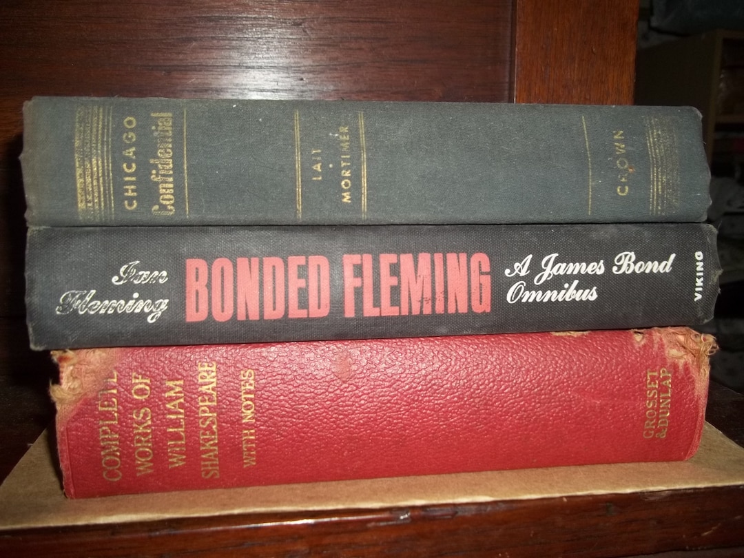 TABLETOP STACKED Books-~~black and Red Color Combo, Readable ...