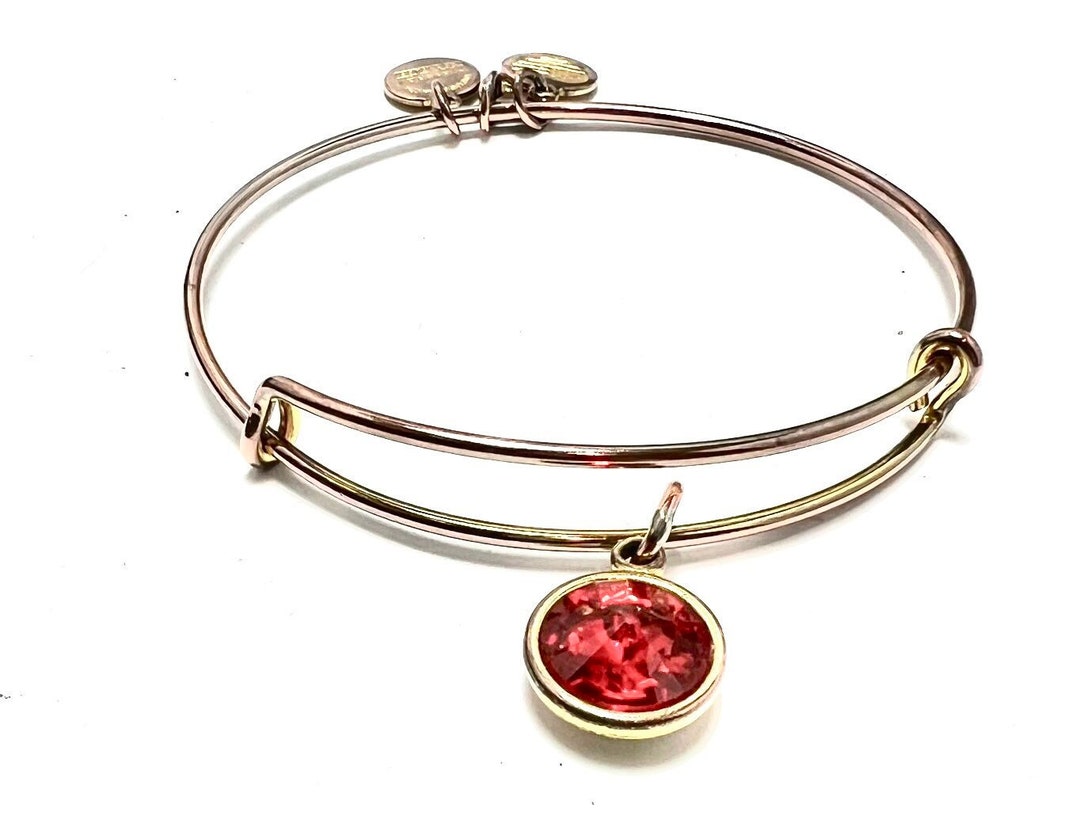 Alex and Ani July Birthstone Crystal Siam, Swarovski Crystal Charm ...