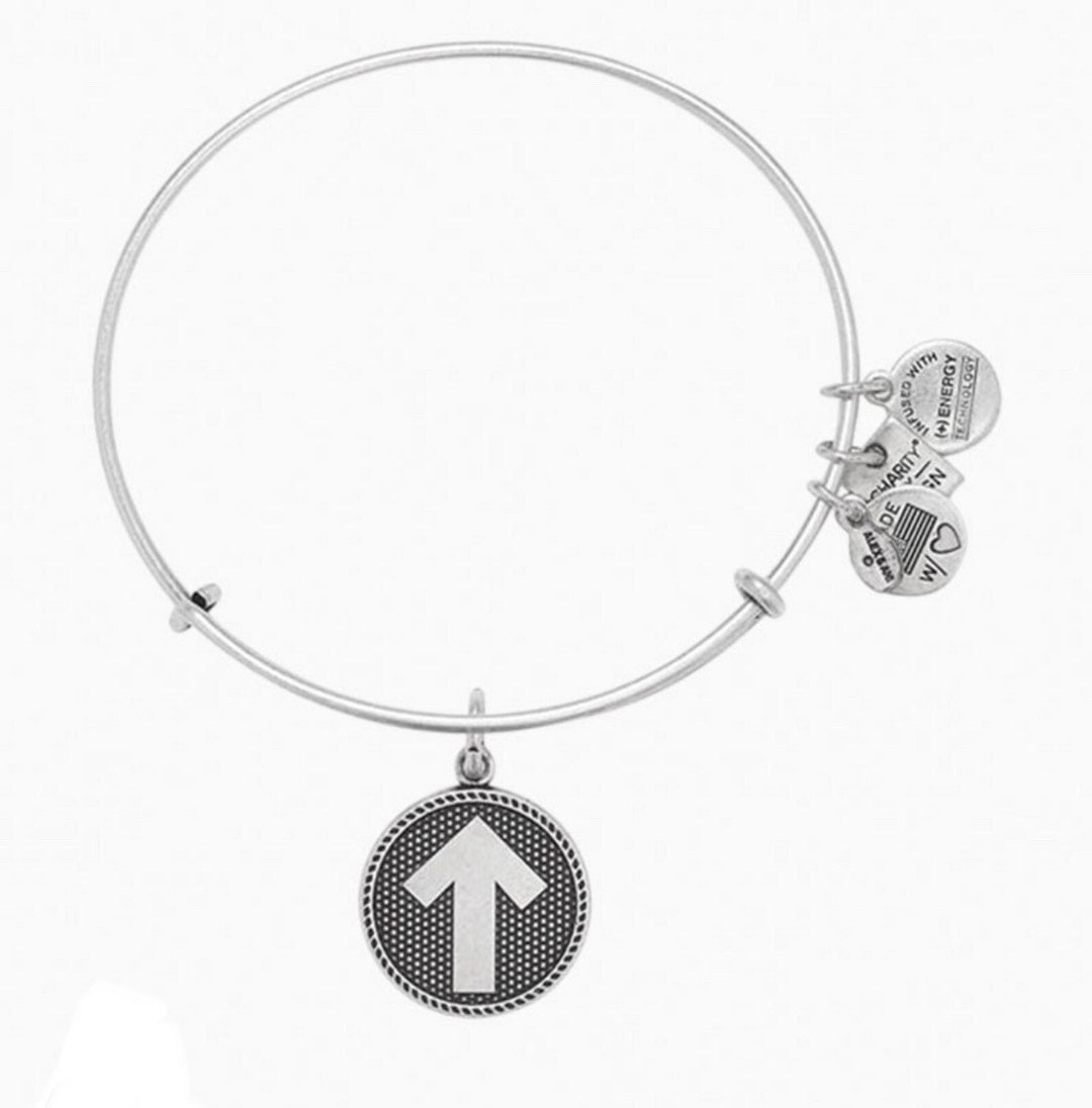 Alex and Ani Stand up 2 Cancer, Rafaelian Gold, W/four Smaller Dangling ...
