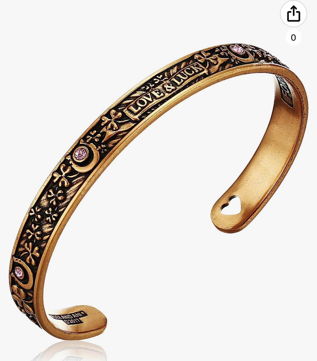 Alex and Ani Fortunes Favor Cuff, Rafaelian Antique Gold, With ...