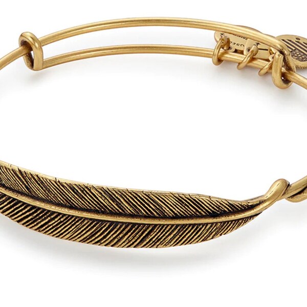 Feather Bangle - Etsy